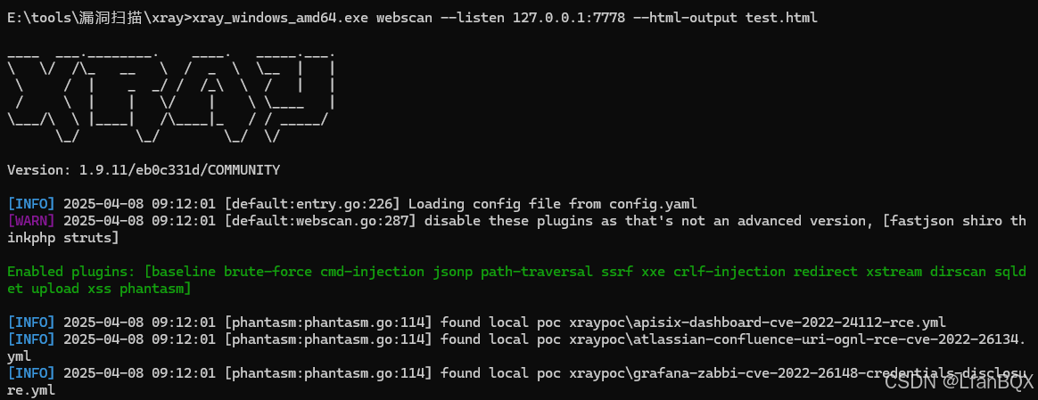AWVS+BP+XRAY三层联动RAD/BP/浏览器+XRAY二层联动_xray联动bp-CSDN博客