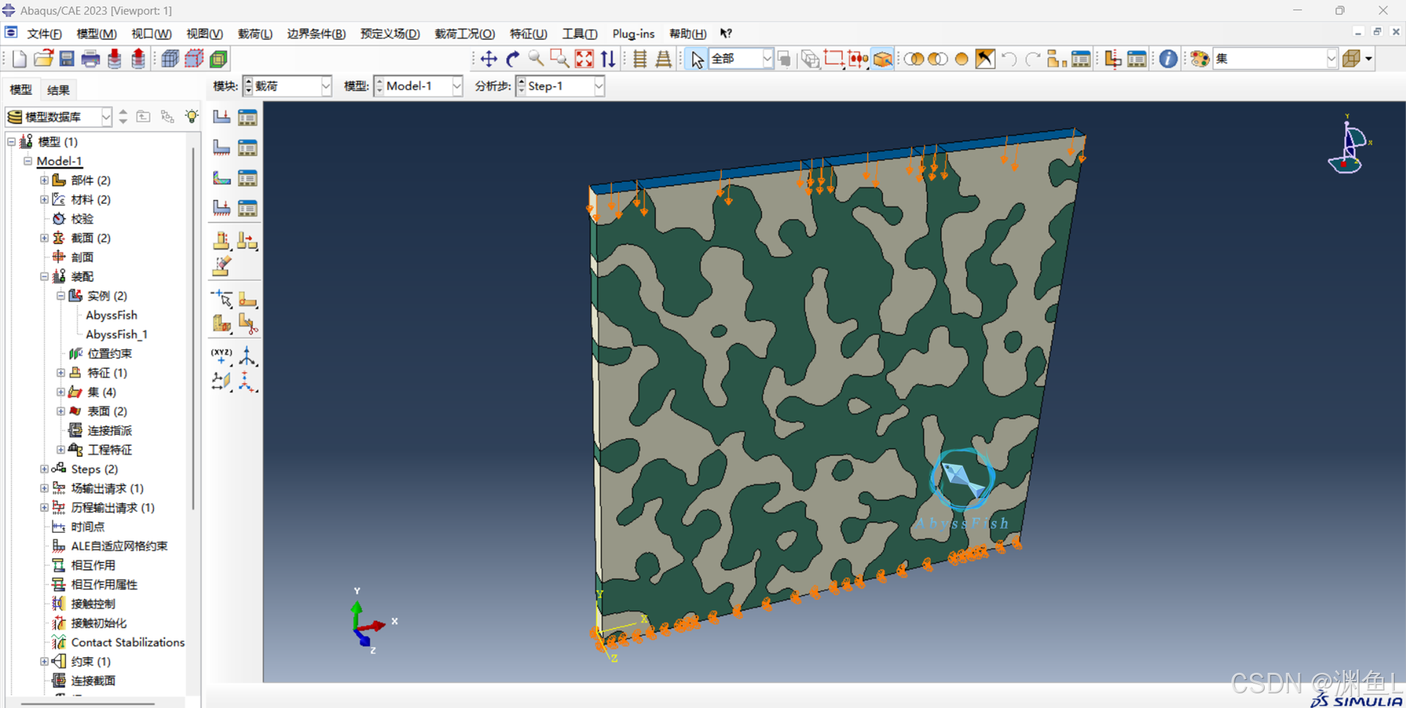 ABAQUS随机双相材料多孔结构建模_abaqus多孔材料建模-CSDN博客