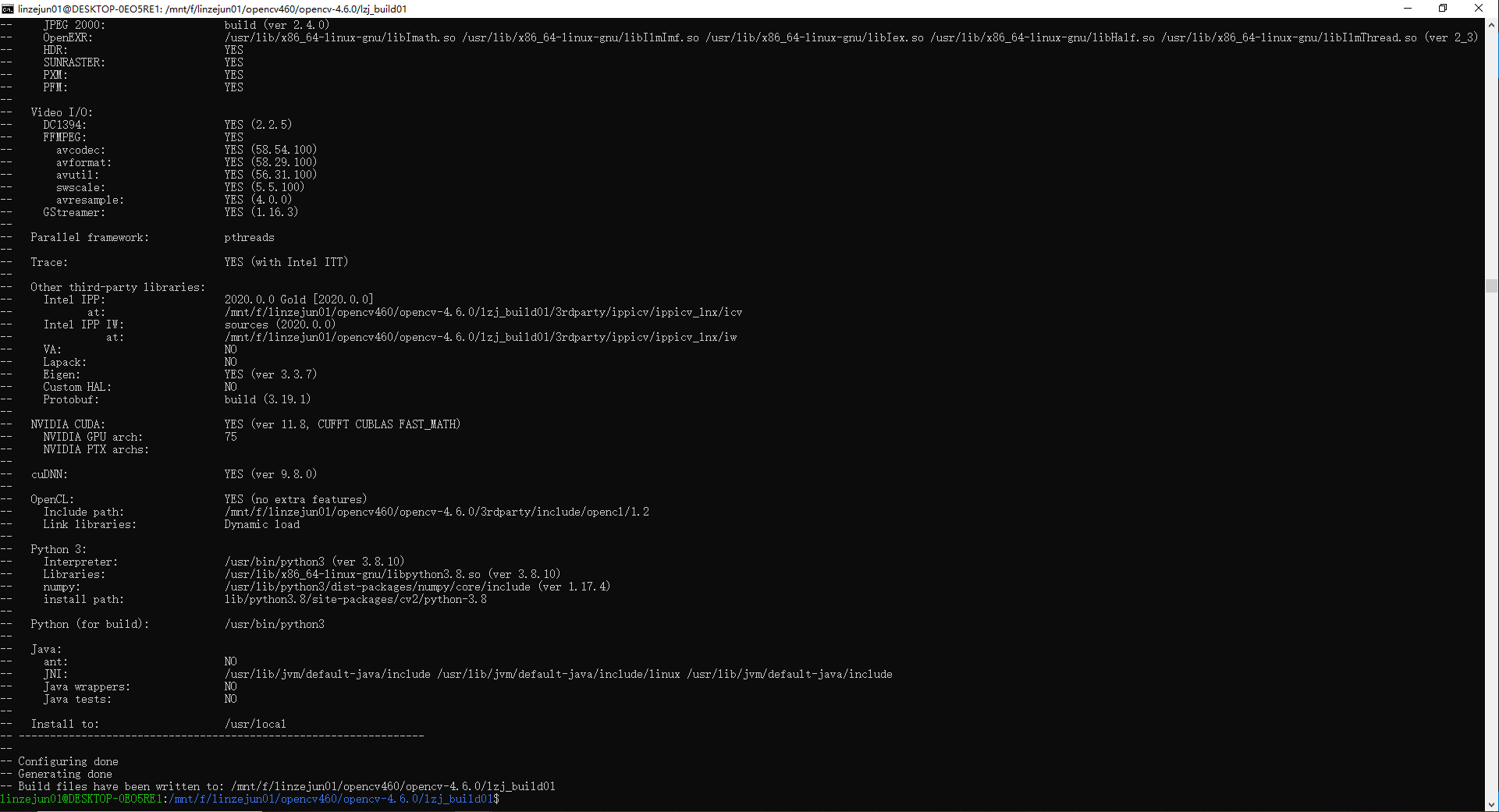在wsl安装cuda、cudnn、以及gpu版本的opencv_wsl opencv cuda 安装-CSDN博客