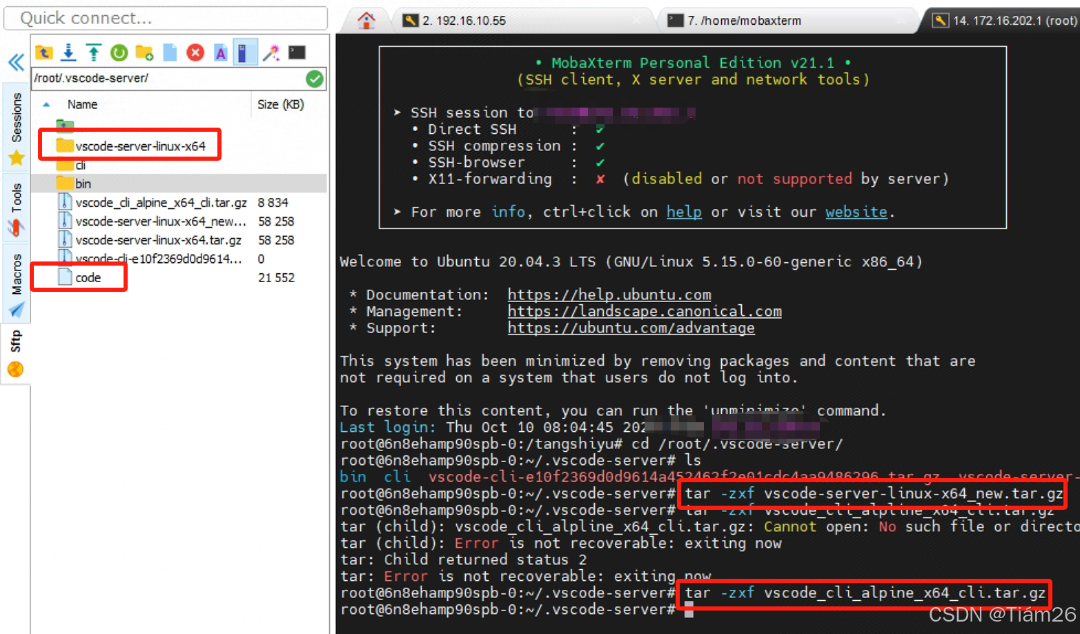 VScode离线连接服务器配置及旧版本插件配置和问题解决_stable-commit.staging-CSDN博客