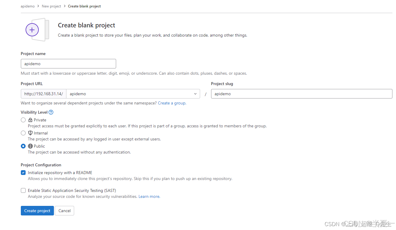 Gitops 2 Argocd和gitlab Runner安装配置argocd Install Csdn博客