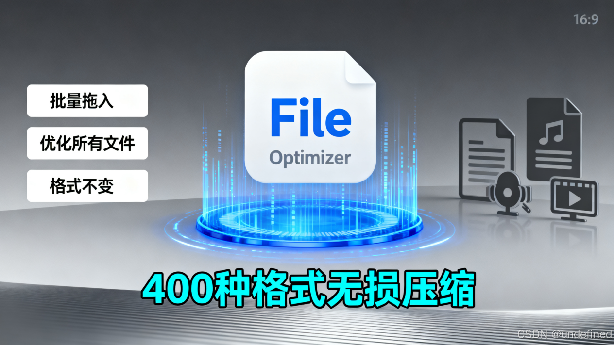 FileOptimizer：400 种格式无损压缩，文件批量瘦身神器！-CSDN博客