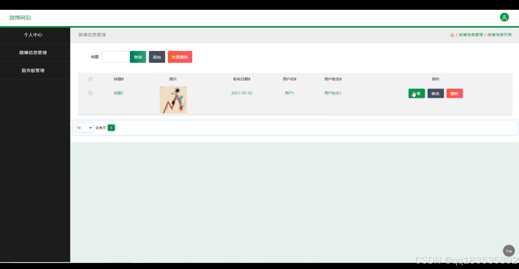 基于ssm javaweb Jsp java微博网站+录像(源码+lun文+答辩ppt+视频教程等)个人微博-CSDN博客