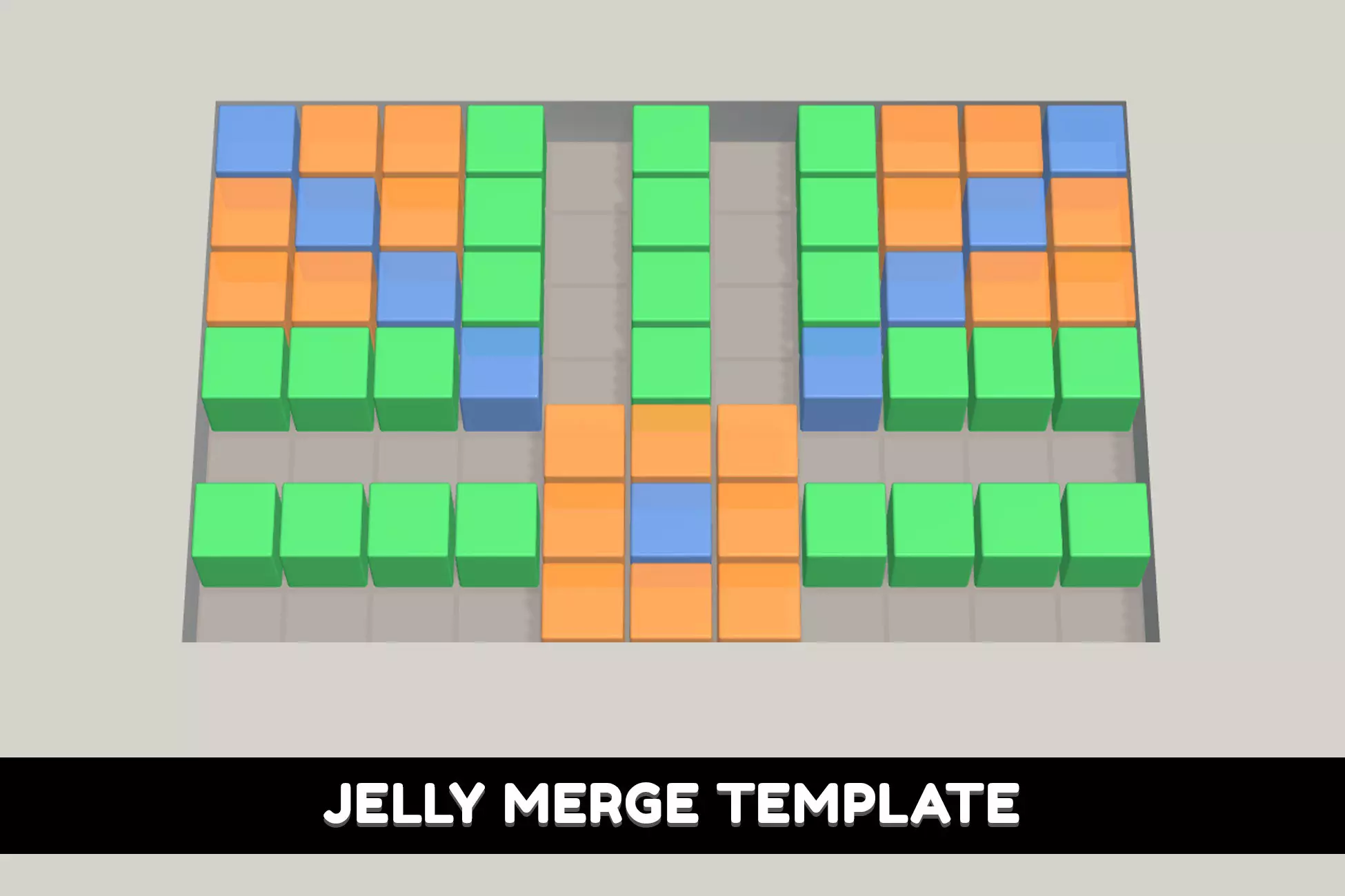 【Unity 合成类游戏开发模板】Jelly Merge | Template + Editor 将“游戏模板 + 无代码编辑器”的模式高度集成，极大地降低了开发门槛_unity 合成模板 ...