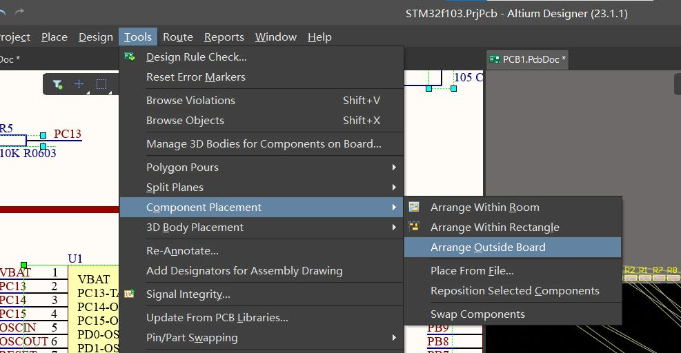 AD学习笔记——以AD23为例绘制STM32最小系统_ad23自动布线-CSDN博客
