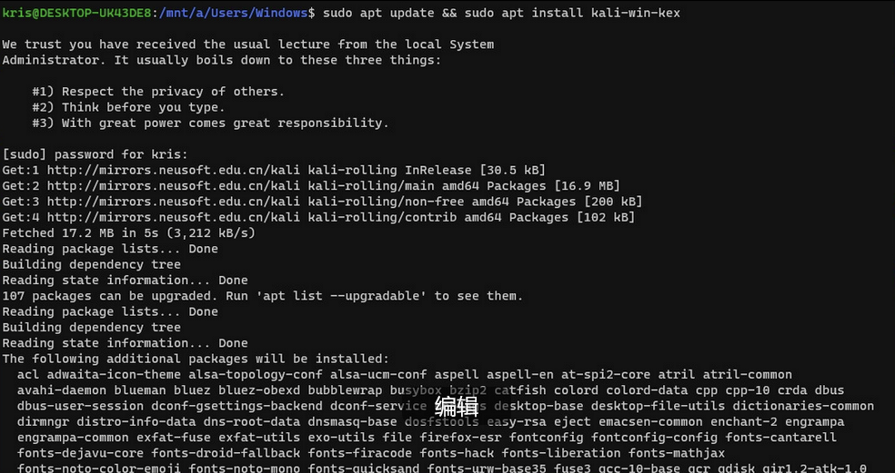 WSL2安装Kali Linux _wsl2 kali linux-CSDN博客
