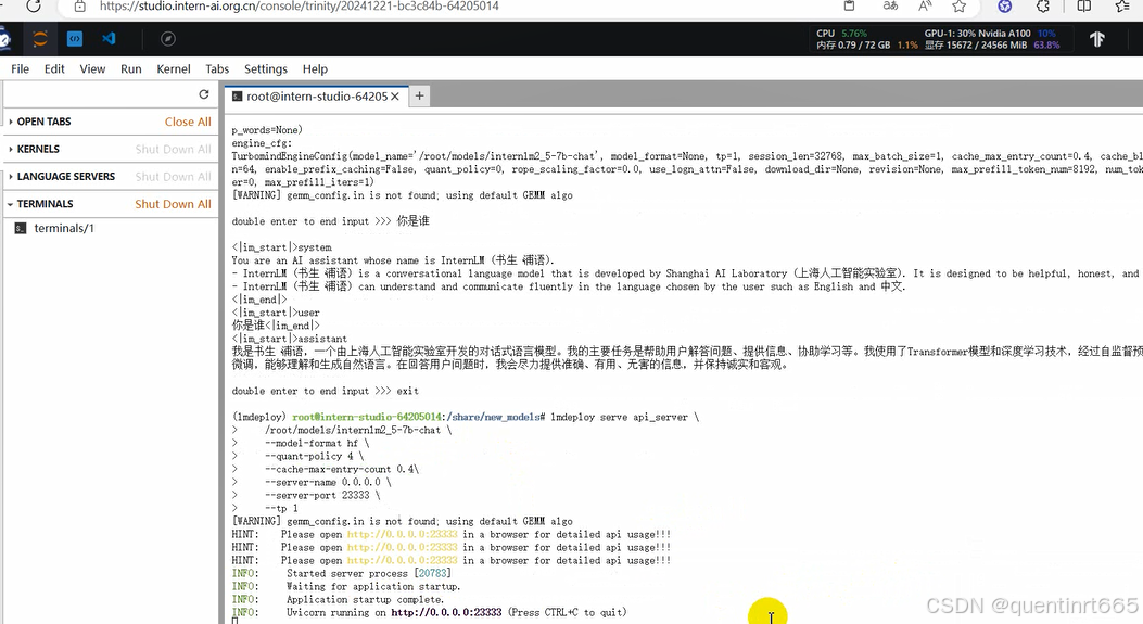 LMDeploy量化部署进阶实践-CSDN博客