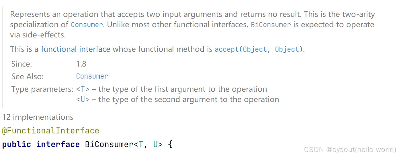 java-lamda（拉姆达）表达式使用，Predicate；Consumer；BiConsumer；Function；BiFunction；Supplier；Comparator_java ...
