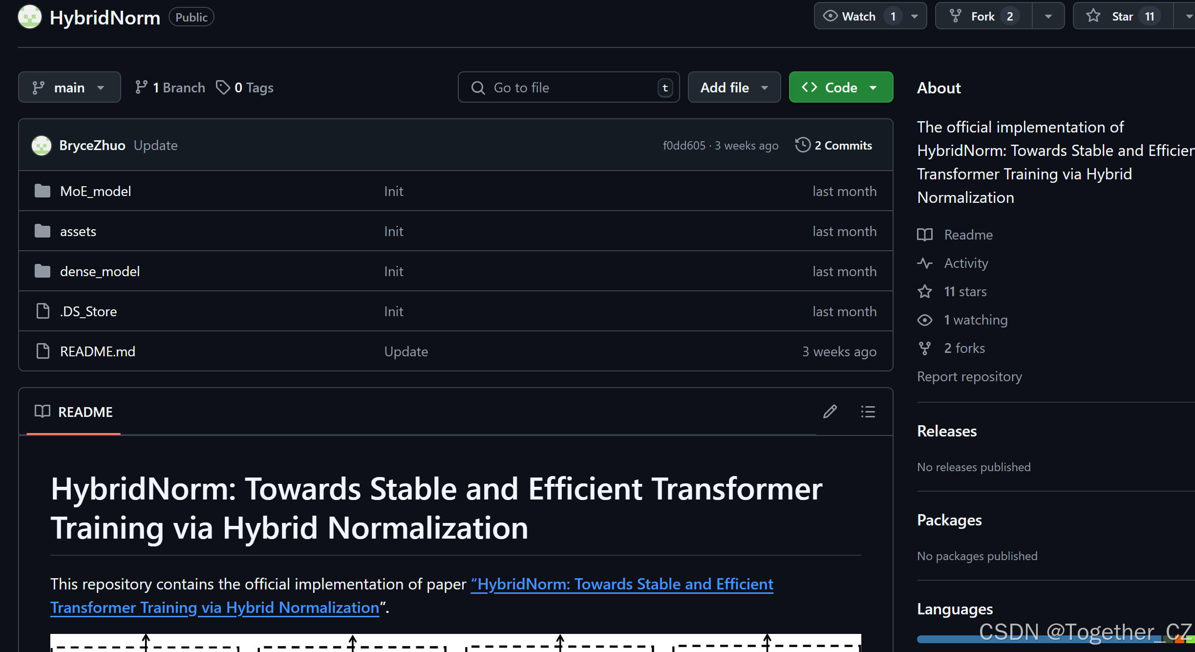 HybridNorm: Towards Stable and Efficient Transformer Training via Hybrid Normalization 混合归一化实现稳定 ...