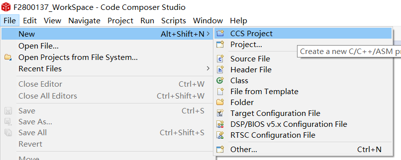 TI第三代C2000系列DSP（F2800137）实用教程 第4篇 CCS新建工程_c2000ware如何导入ccs-CSDN博客