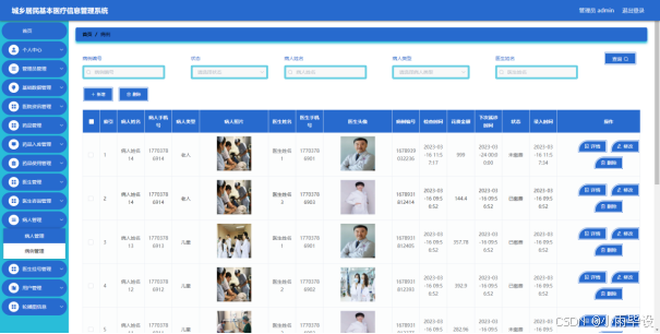 基于springboot的城乡居民基本医疗信息管理系统设计与开发springbootmysql医疗系统设计 Csdn博客