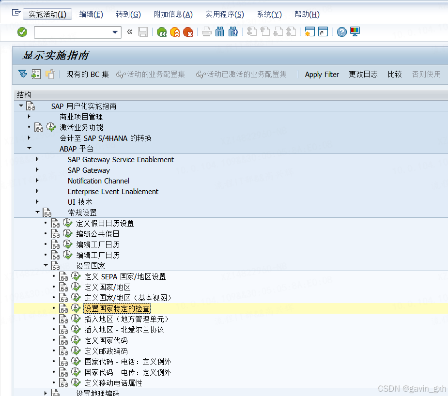 SAP BC设置国家特定检查_sap bc set-CSDN博客
