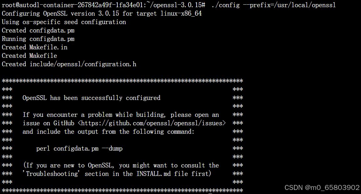 在linux上升级安装openssl3.0+-CSDN博客