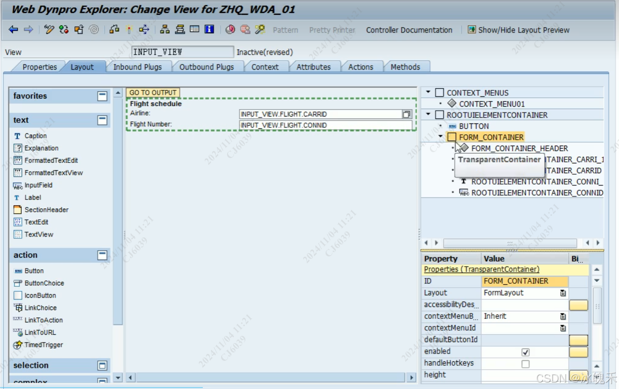 SAP ABAP开发学习——WDA 三 Context_abap wda开发培训-CSDN博客
