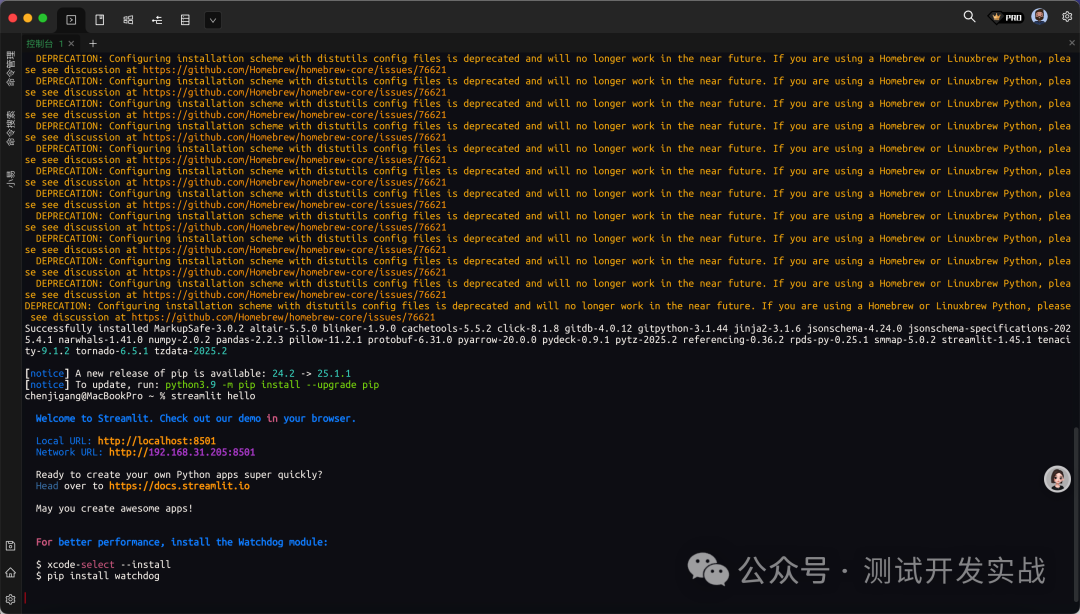 使用streamlit库+千问大模型开发一个交互式AI Web应用（无需前端开发经验）_streamlit api-CSDN博客