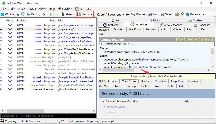Python+Requests接口测试教程（1）：Fiddler抓包工具_python 抓包浏览器请求-CSDN博客