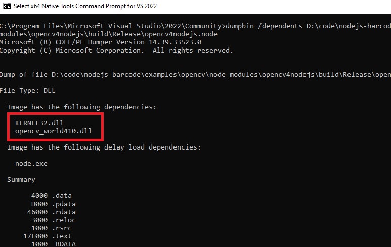 使用 Nodejs 为桌面和web构建实时条形码二维码扫描器windows Opencv Opencv4nodejs Csdn博客