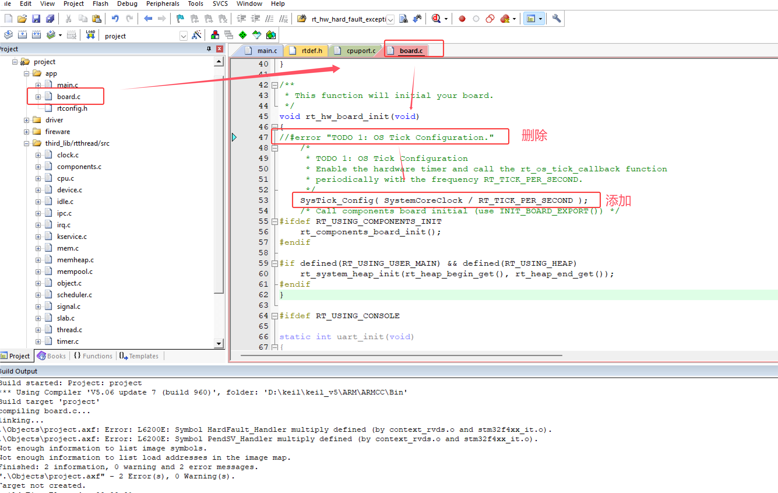【超级详细！】手把手教你STM32移植RT-Thread Nano操作系统！_rtthread移植-CSDN博客