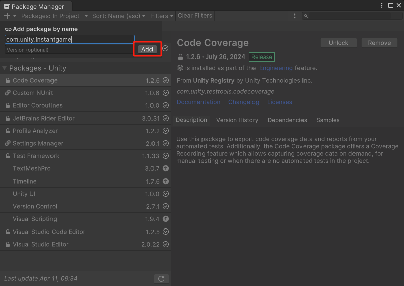 Unity项目导出微信小游戏_com.unity.instantgame-CSDN博客
