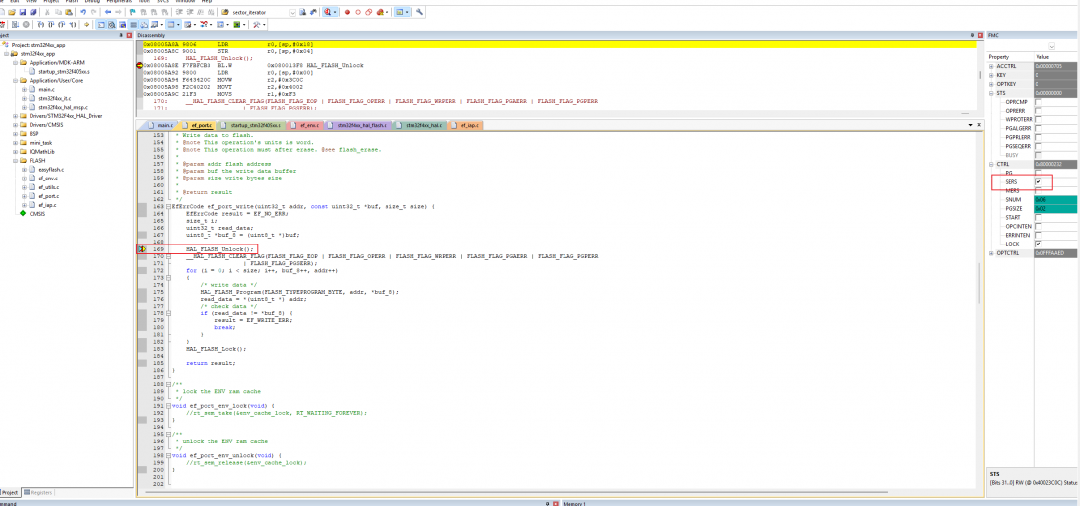 在APM32F407上使用EasyFlash库函数卡死的解决方法_apm32f407 写flash 失败-CSDN博客