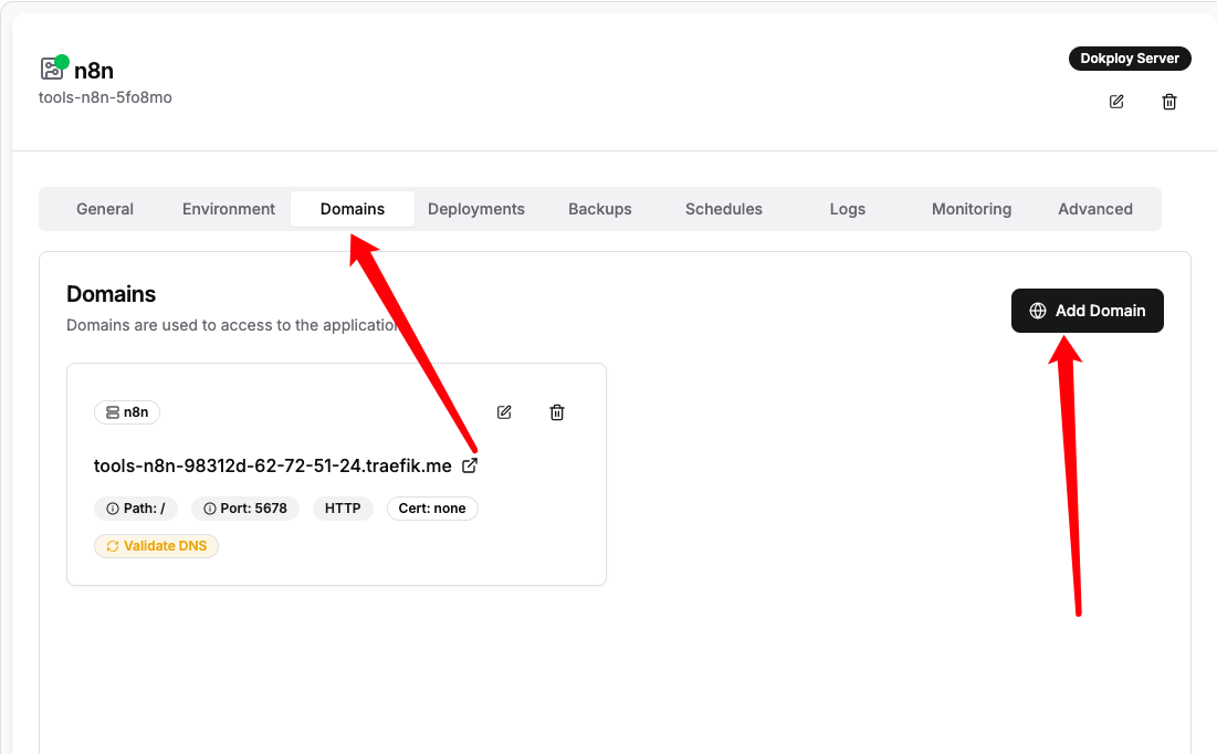 5分钟搞定！最全Dokploy部署n8n教程-CSDN博客