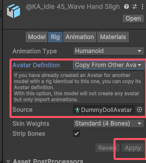 Unity3D Animation——动画复用_unity 复用帧动画-CSDN博客