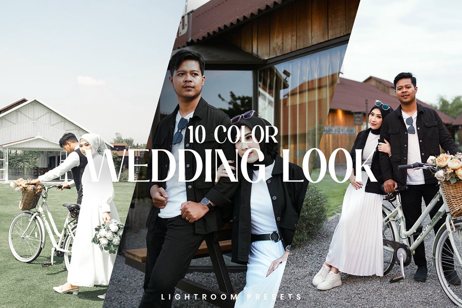10组现代优雅温暖色调婚礼情侣照片调色Lightroom预设 10 Wedding Look Presets_lightroom婚礼预设-CSDN博客