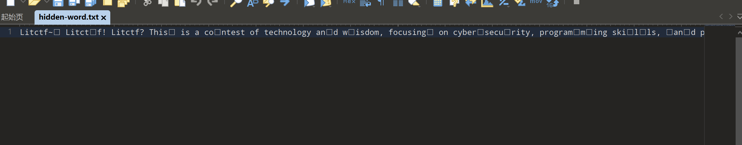LitCTF2025赛题复现_[litctf 2025]消失的文字-CSDN博客