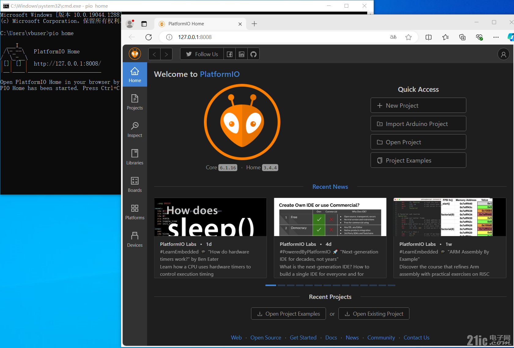 [开发工具]使用 PlatformIO 开发 APM32F4 系列 MCU 之一_platformio ide vsix下载-CSDN博客