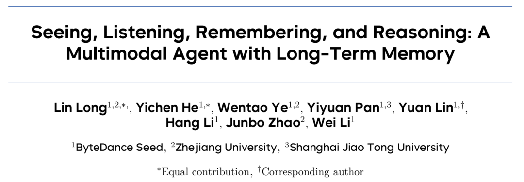 字节Seed提出M3-Agent：像我们一样“记住“与“思考“的长视频理解新范式-CSDN博客