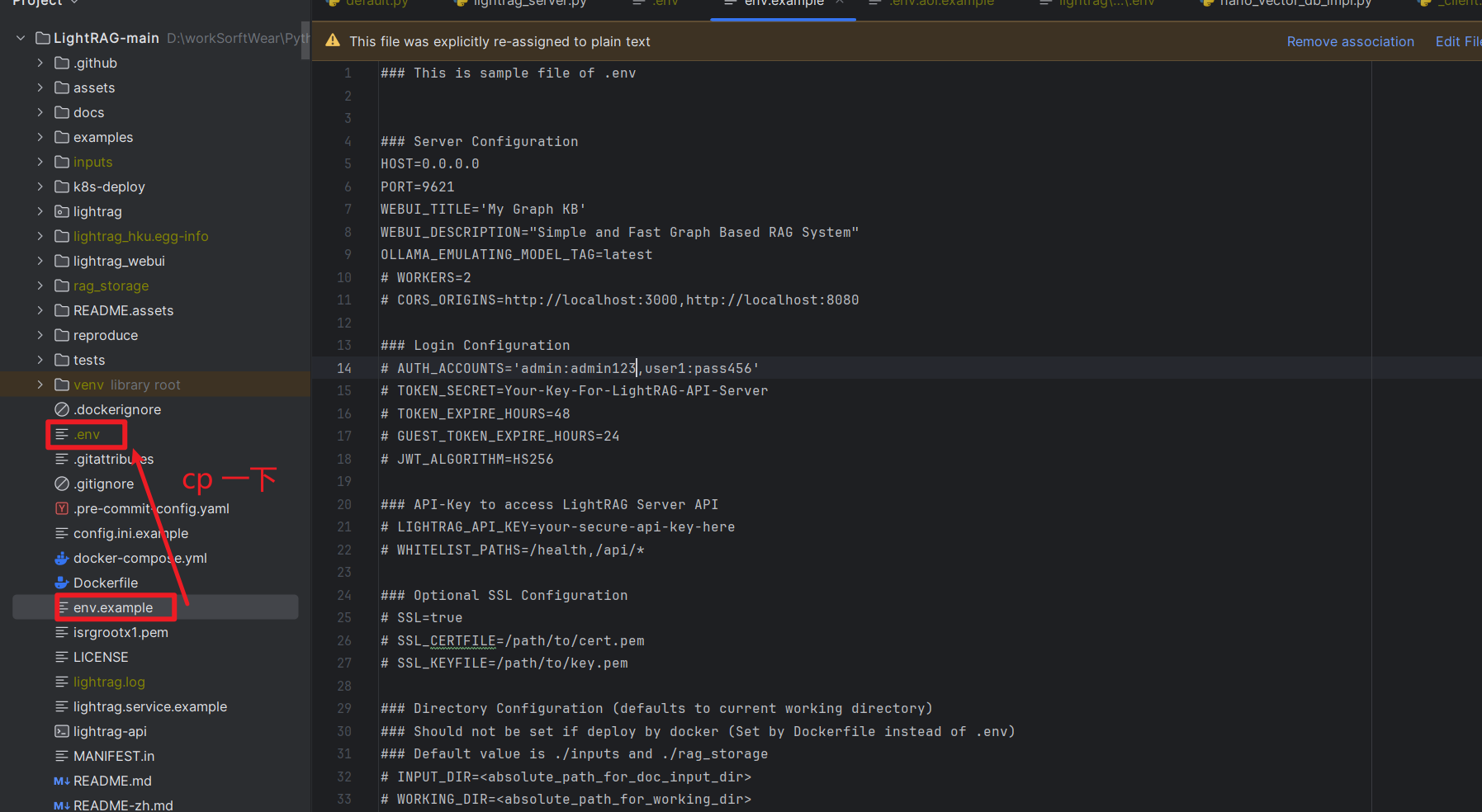 本地启动 lightRAG API 并调用千问大模型-CSDN博客