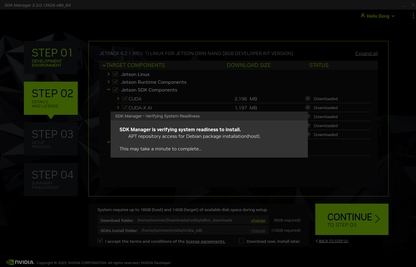 Jetson Orin Nano 安装 Jetpack 6.2.1_jetson安装jetpack-CSDN博客