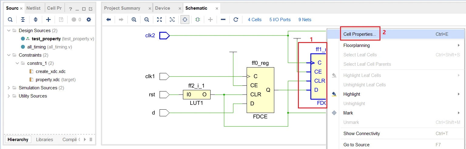 Vivado使用入门之五：属性约束操作大全_ug912-vivado-properties-CSDN博客
