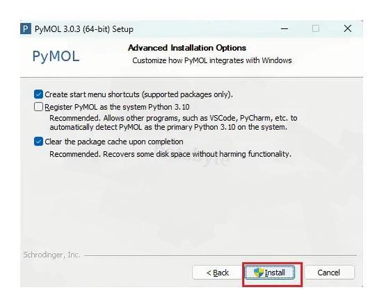 PyMOL 安装教程(附安装包)PyMOL 3.0.3下载详细安装图文教程_pymol安装教程-CSDN博客