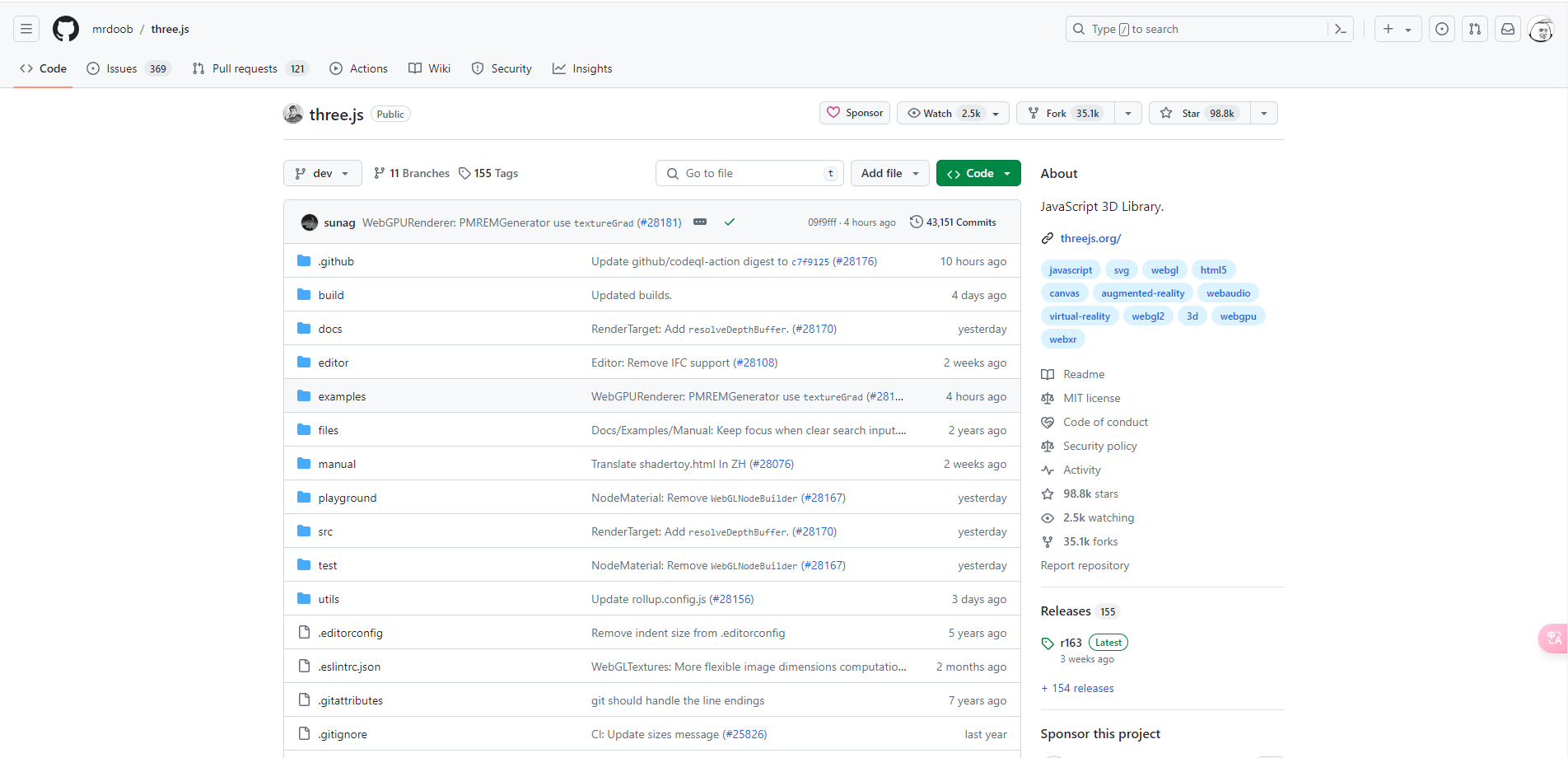 Hello，Three.js | 快速开始_threejs本地部署-CSDN博客