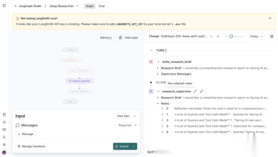 大模型应用开发：LangChain Open Deep Research深度研究代理架构设计与实现详解_langchain open deep research是langchain官方于 ...