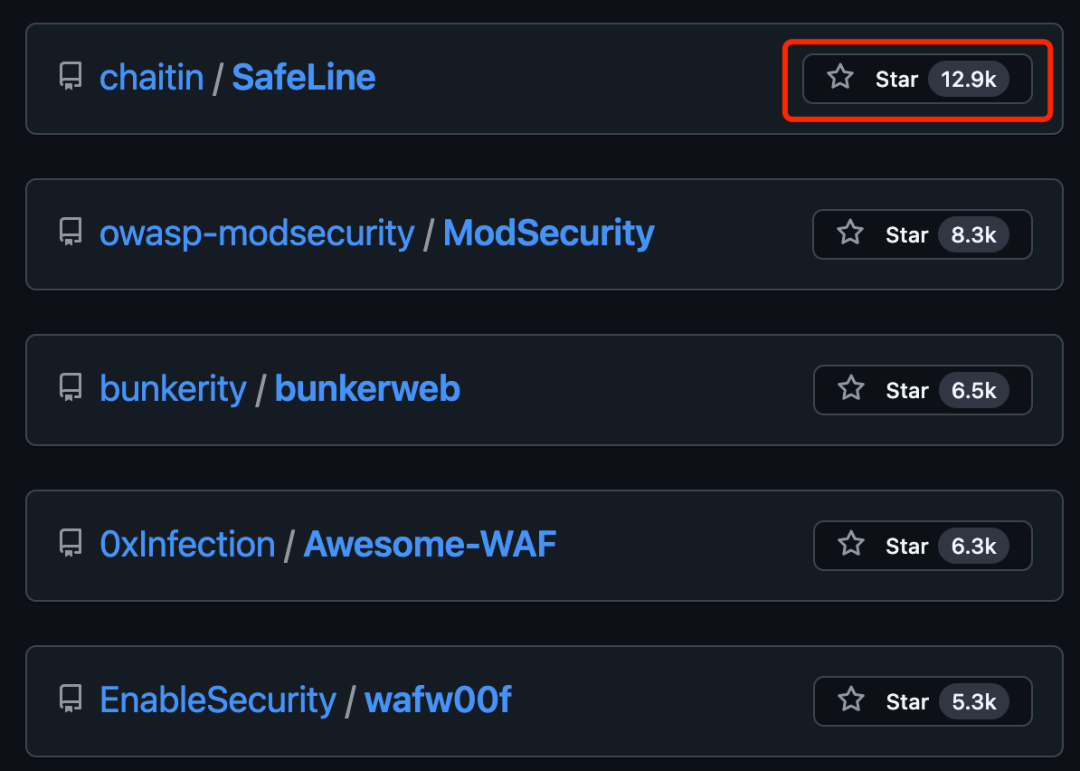 GitHub排名第一！雷池WAF社区版免费又实用_雷池社区版-CSDN博客