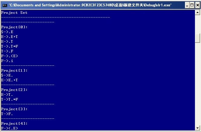 基于C语言实现SLR(1)类文法判定及其分析器构造_slr1文法判别条件-CSDN博客