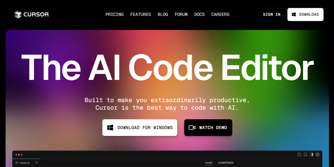 AI编程神器Cursor，保姆级教程来了！_ai编程工具cursor-CSDN博客