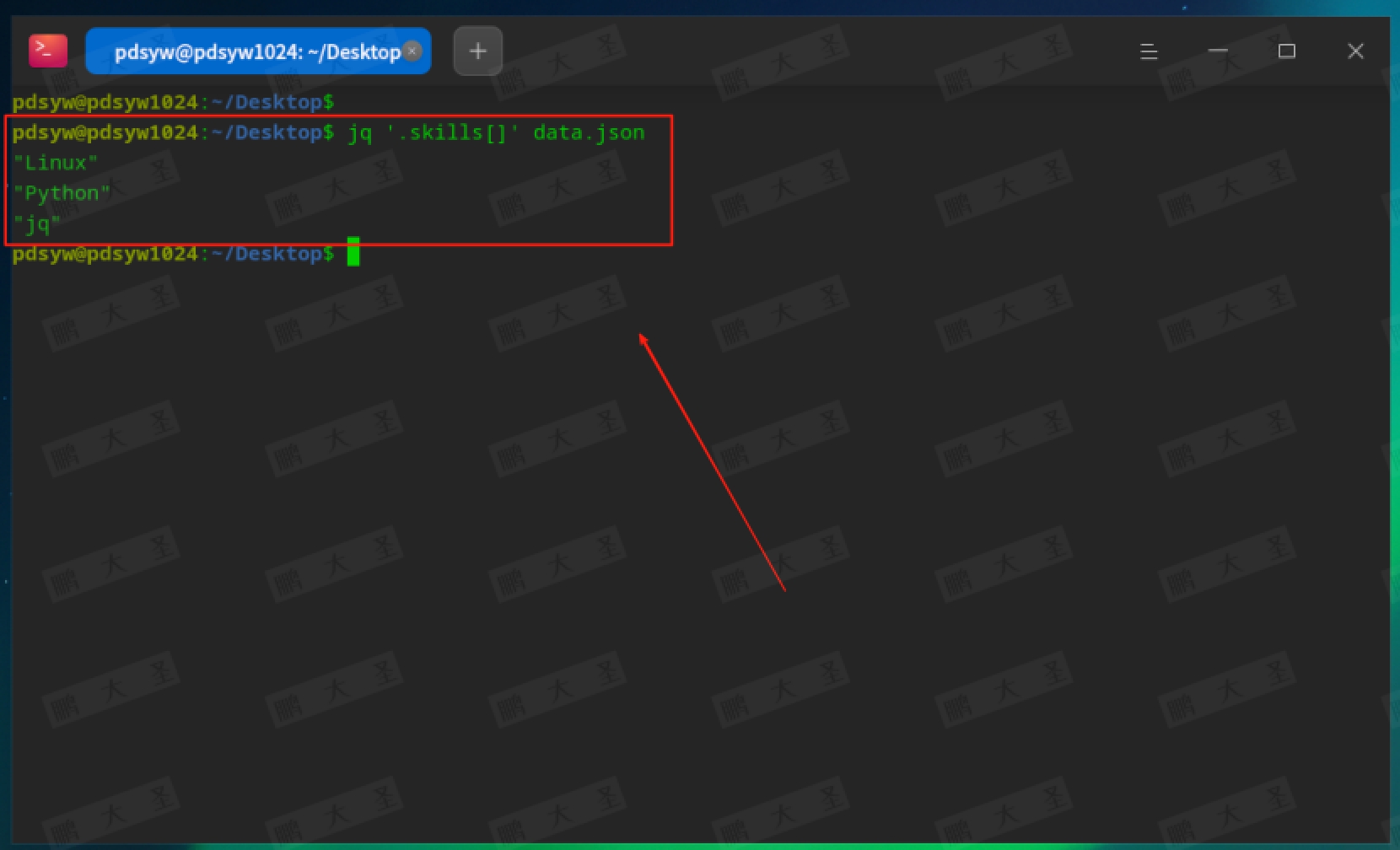 jq：命令行处理 JSON 的神器_jq json-CSDN博客