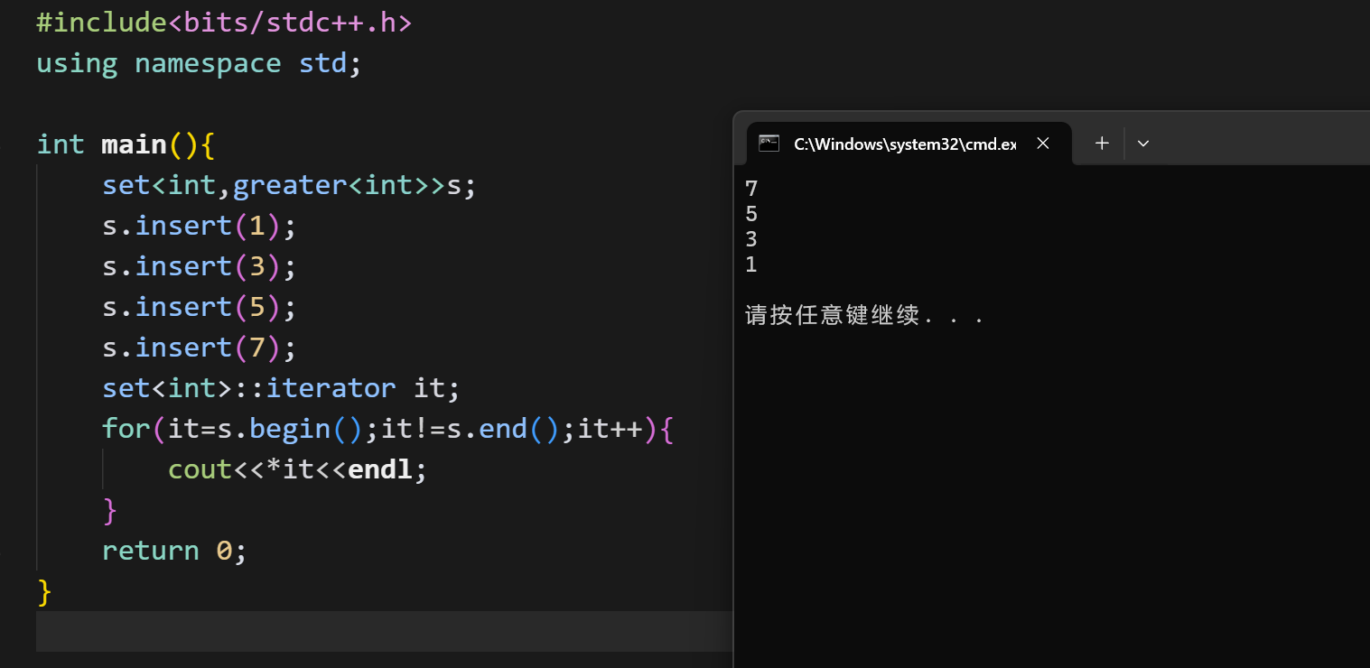 set ,multiset以及pair对组_multiset如何访问其中的某一个元素-CSDN博客