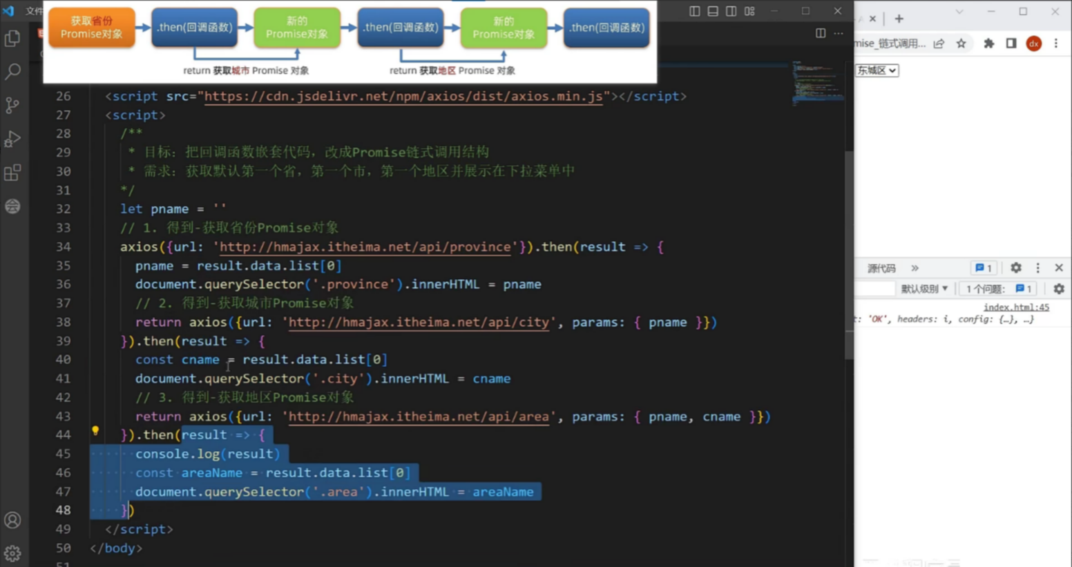 黑马程序员前端AJAX入门到实战全套教程，包含学前端框架必会的（ajax+node.js+webpack+git），一套全覆盖笔记_axhub.0.2.0.js-CSDN博客