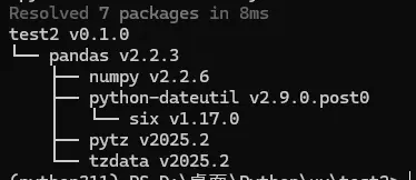 Python 新晋包项目工具uv的简单尝试_uv升级python版本-CSDN博客