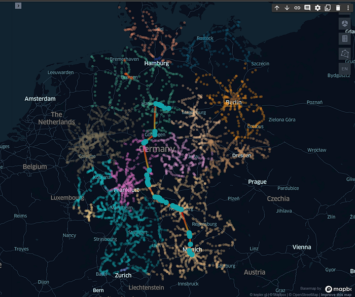 使用 Kepler.gl 可视化德国铁路系统_keplergl python 使用教程-CSDN博客