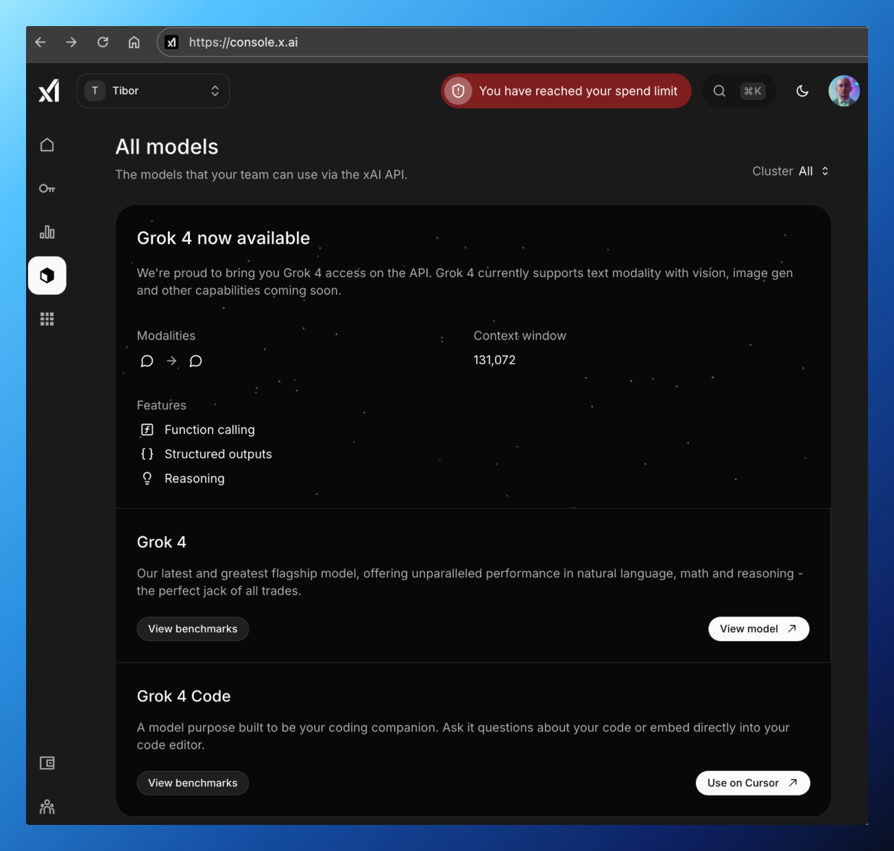 马斯克新模型曝光：Grok 4 和 Grok 4 Code 现身 xAI 控制台！-CSDN博客