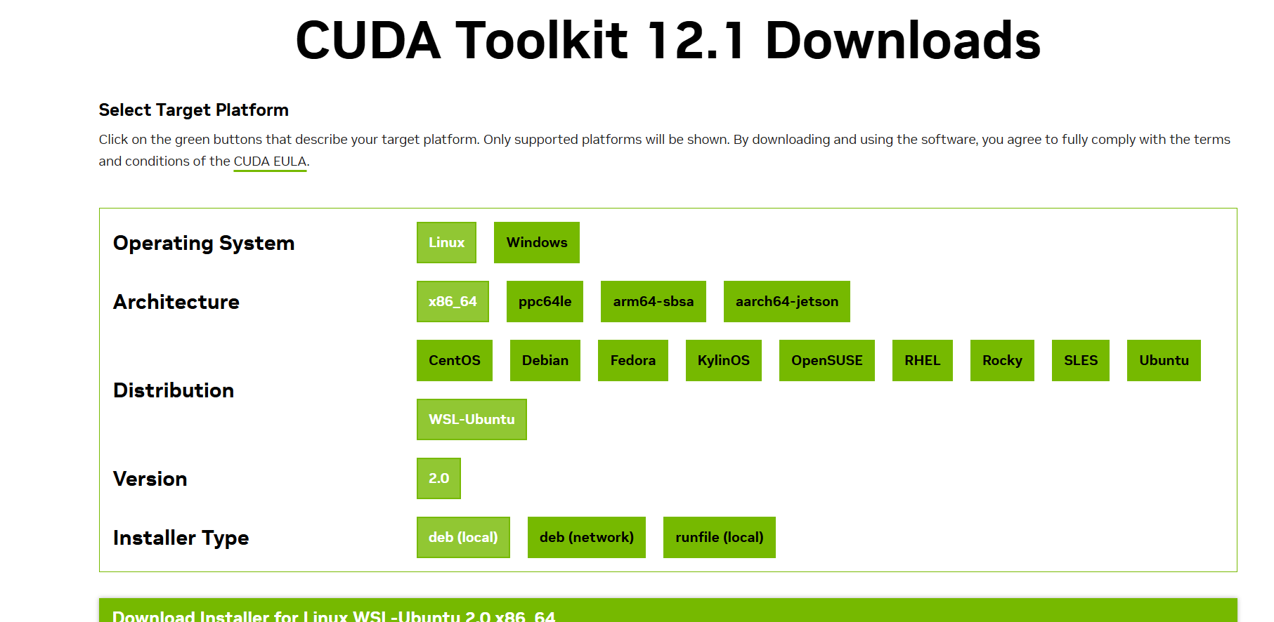 WIN11-WSL2-Ubuntu22-04-CUDA-ANACONDA3-Pytorch安装总结_win11 wsl ubuntu nvidia-CSDN博客