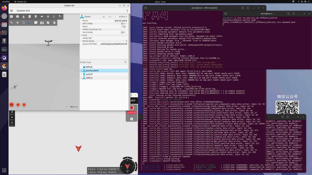 最新PX4xROS2保姆级仿真部署教程来了！_ros2 px4-CSDN博客