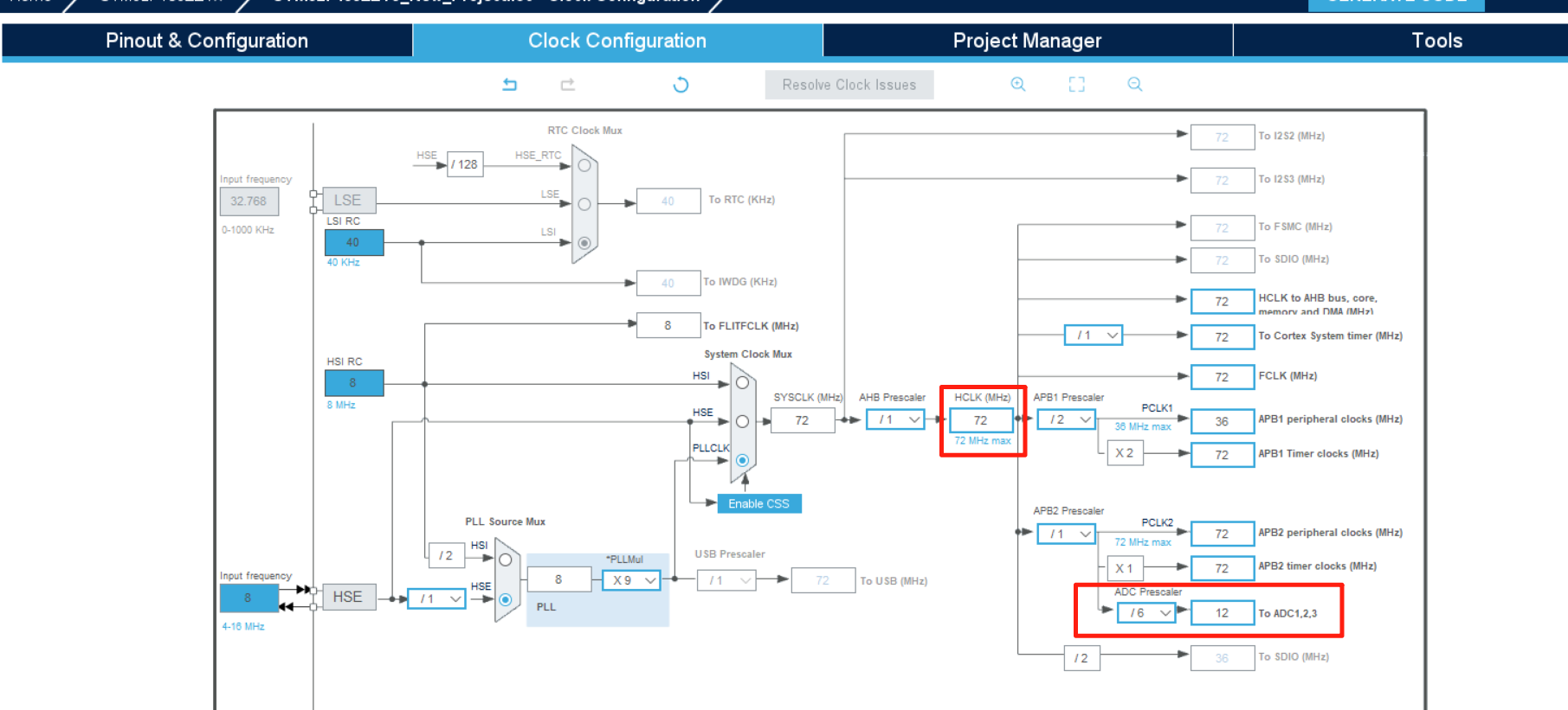 STM32CUBEMX 使用 8 — ADC配置、ADC采样电压_cubemx adc配置-CSDN博客