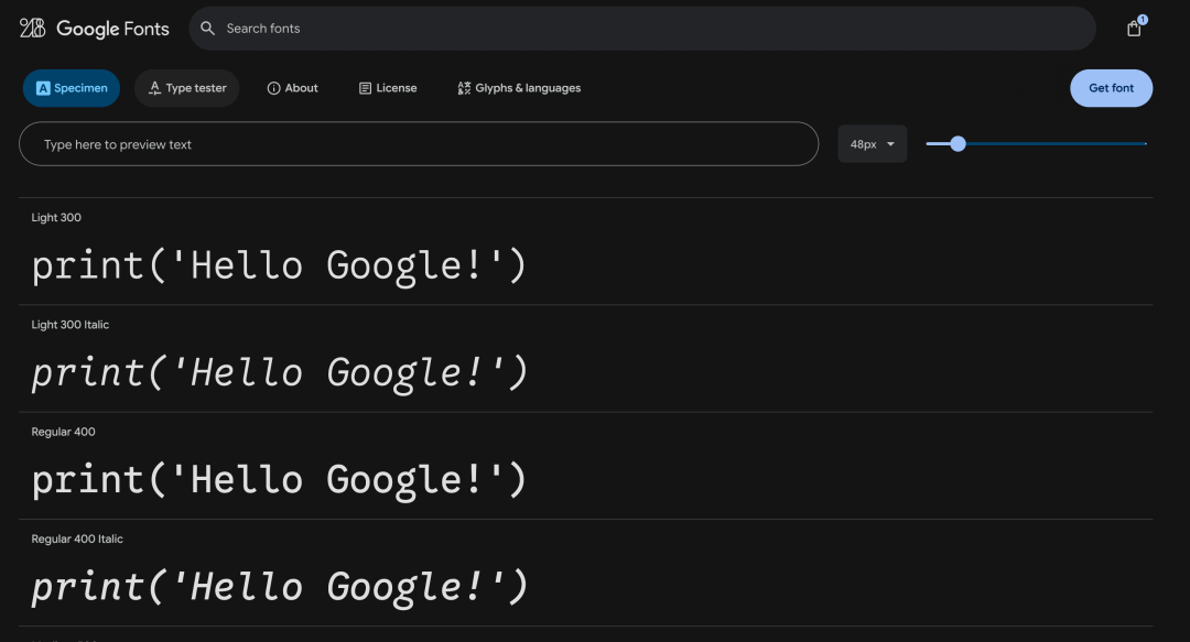 Google 开源编程字体 Google Sans Code-CSDN博客