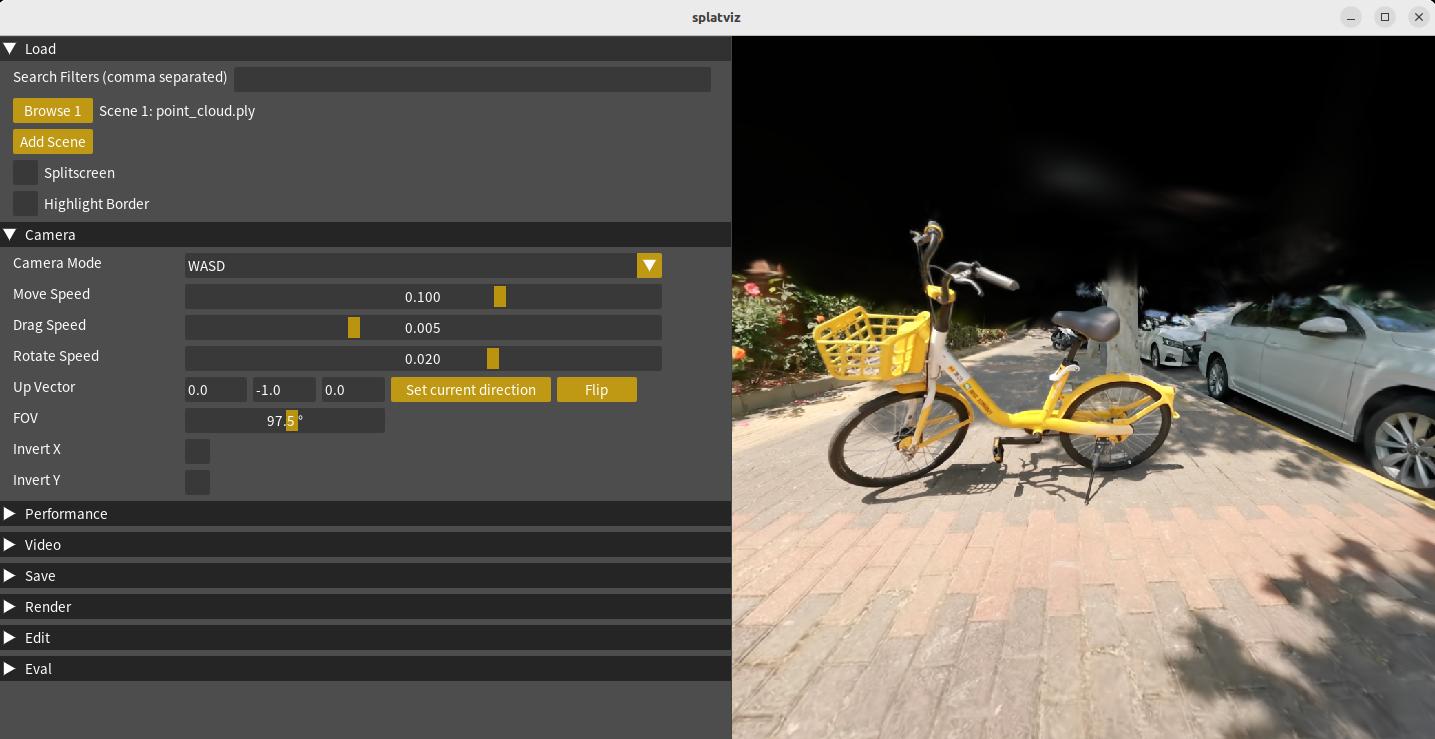 3D Gaussian Splatting 查看工具 splatviz-CSDN博客